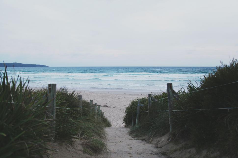 Free Stock Photo of Path to the Beach Leading to the Ocean | Download ...
