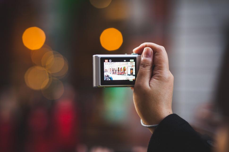 Free Stock Photo of Person Taking a Picture With a Camera | Download ...