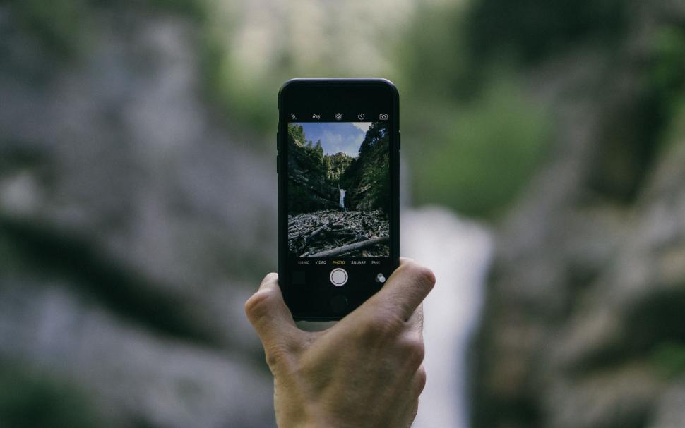 Free Stock Photo of Person Taking a Picture With a Cell Phone ...