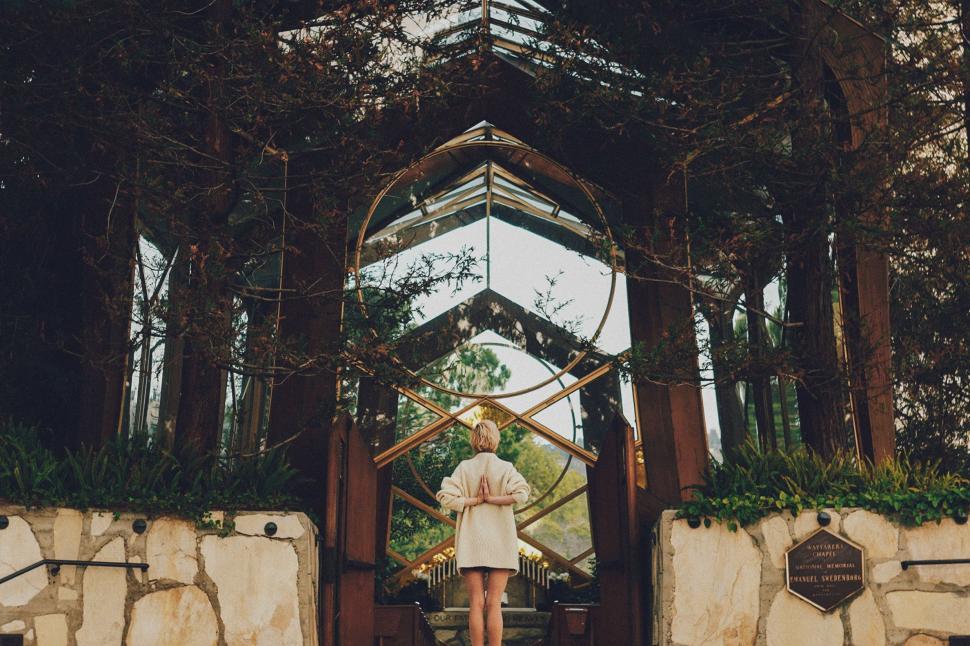 Free Stock Photo of Person Standing in Front of Gate | Download Free ...