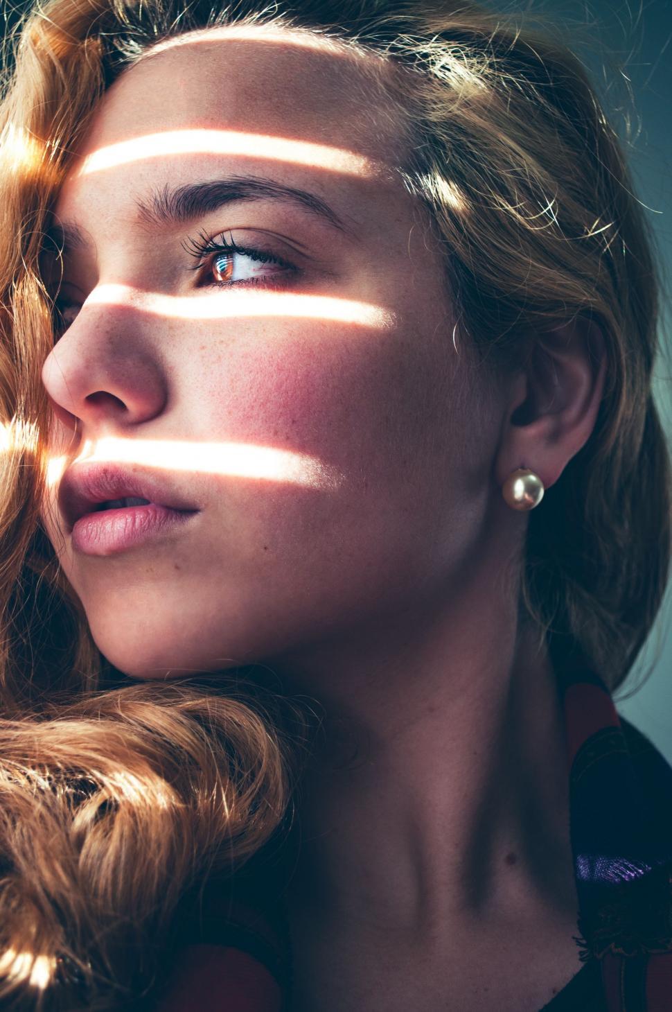 Free Stock Photo of People portrait face attractive model person hair ...