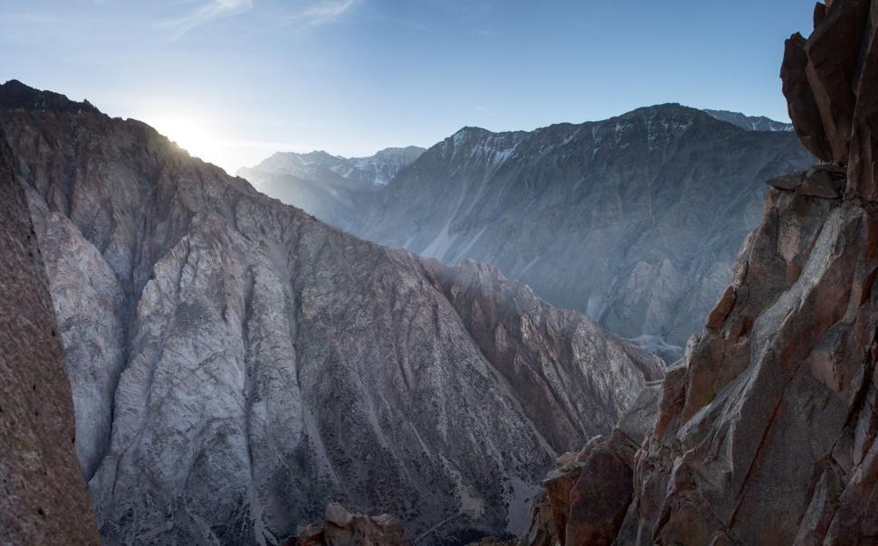 Free Stock Photo of Panoramic View of Mountains From a High Point ...