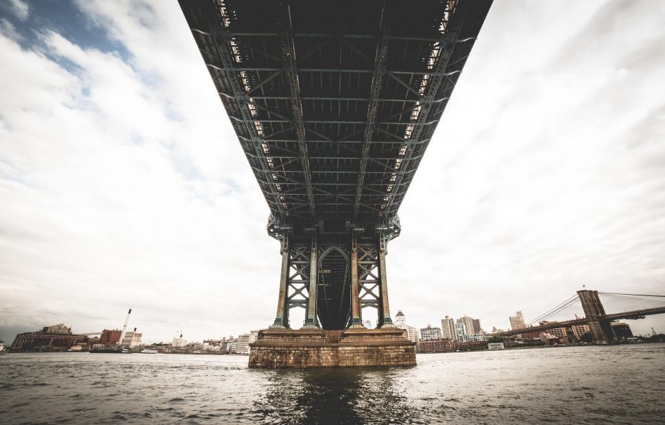 Free Stock Photo of Buildings bridge architecture column sky tower ...