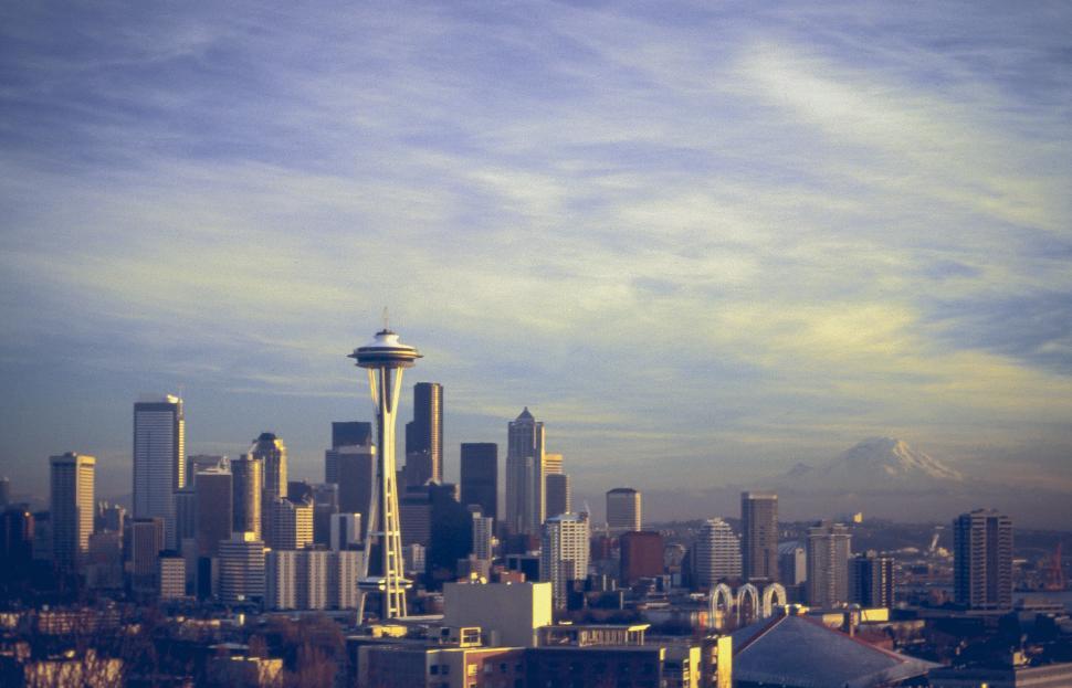 Free Stock Photo of Seattle with Space Needle | Download Free Images ...