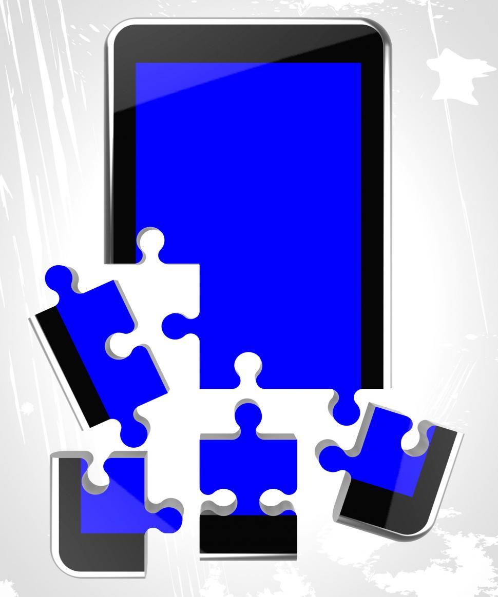 Free Stock Photo of Mobile Phone Shows Telephone Debate And ...