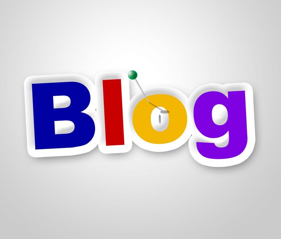 Free Stock Photo of Blog Sign Represents World Wide Web And Network ...