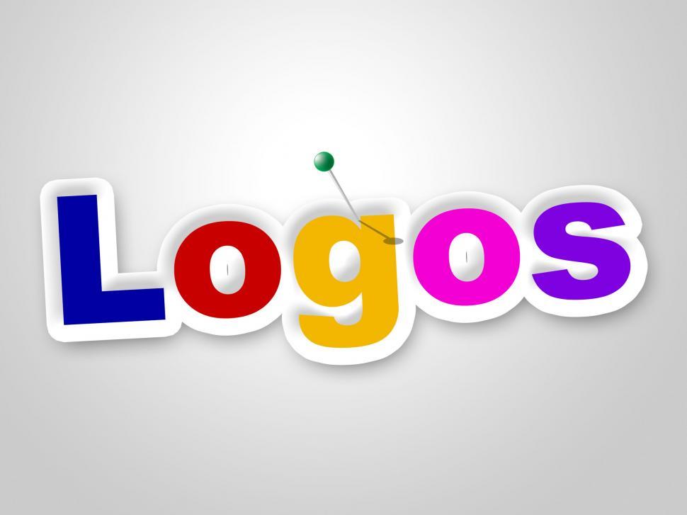 Free Stock Photo of Logos Sign Represents Company Identity And Brand ...