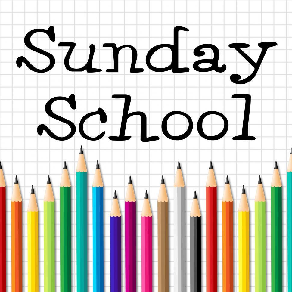 Free Stock Photo of Sunday School Pencils Indicates Church Praying And ...