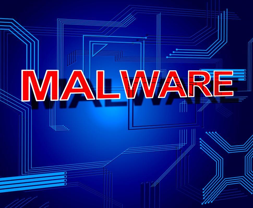 Free Stock Photo of Malware Sign Represents Processor Keyboard And ...