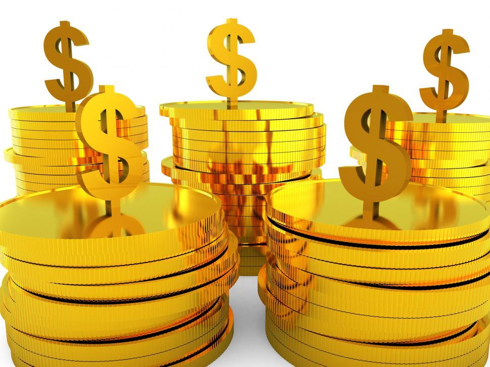 Free Stock Photo of Dollars Cash Indicates Invest Bank And Increase ...