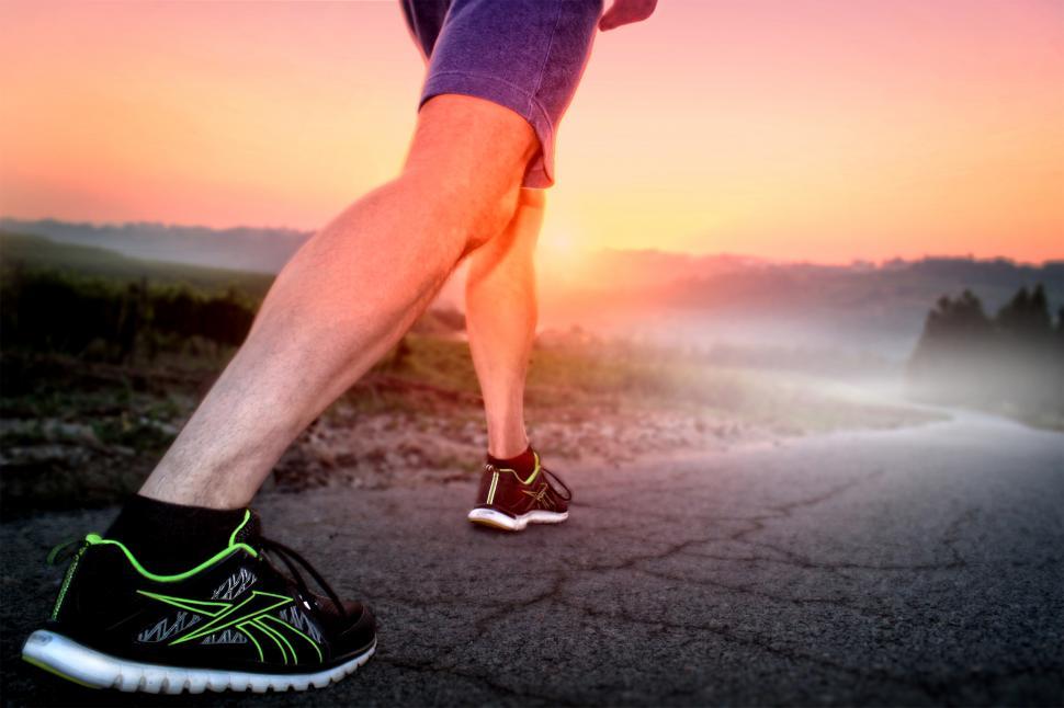 Free Stock Photo of Get Set and Go Fast - A Runner at Sunrise ...