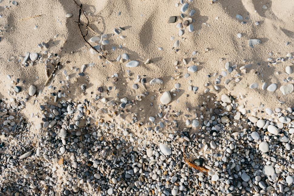Free Stock Photo of Close Up of Sand and Rocks on a Beach | Download ...