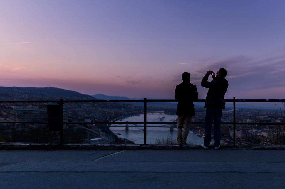 Free Stock Photo of Two Men Standing by Fence | Download Free Images ...