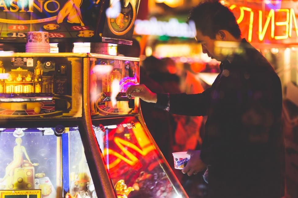 Free Stock Photo of Man Standing Next to Drink Machine | Download Free ...