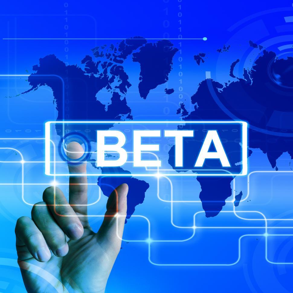 Free Stock Photo of Beta Map Displays an International Trial or Demo ...