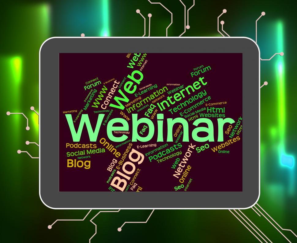 Free Stock Photo of Wordcloud Webinar Means Learn Education And Seminar ...