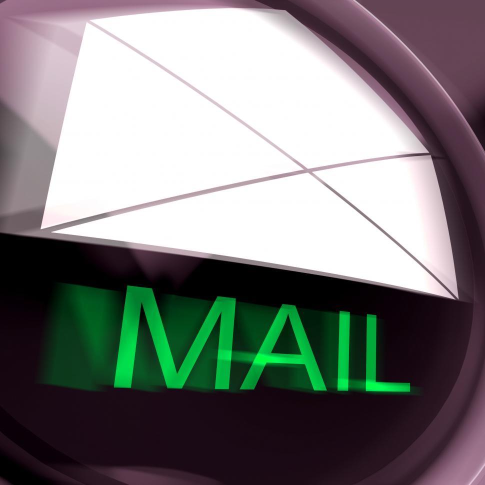 Free Stock Photo of Mail Postage Shows Sending And Receiving Message Or ...