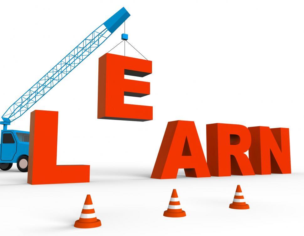 Free Stock Photo of Learn Word Represents School Study 3d Rendering ...