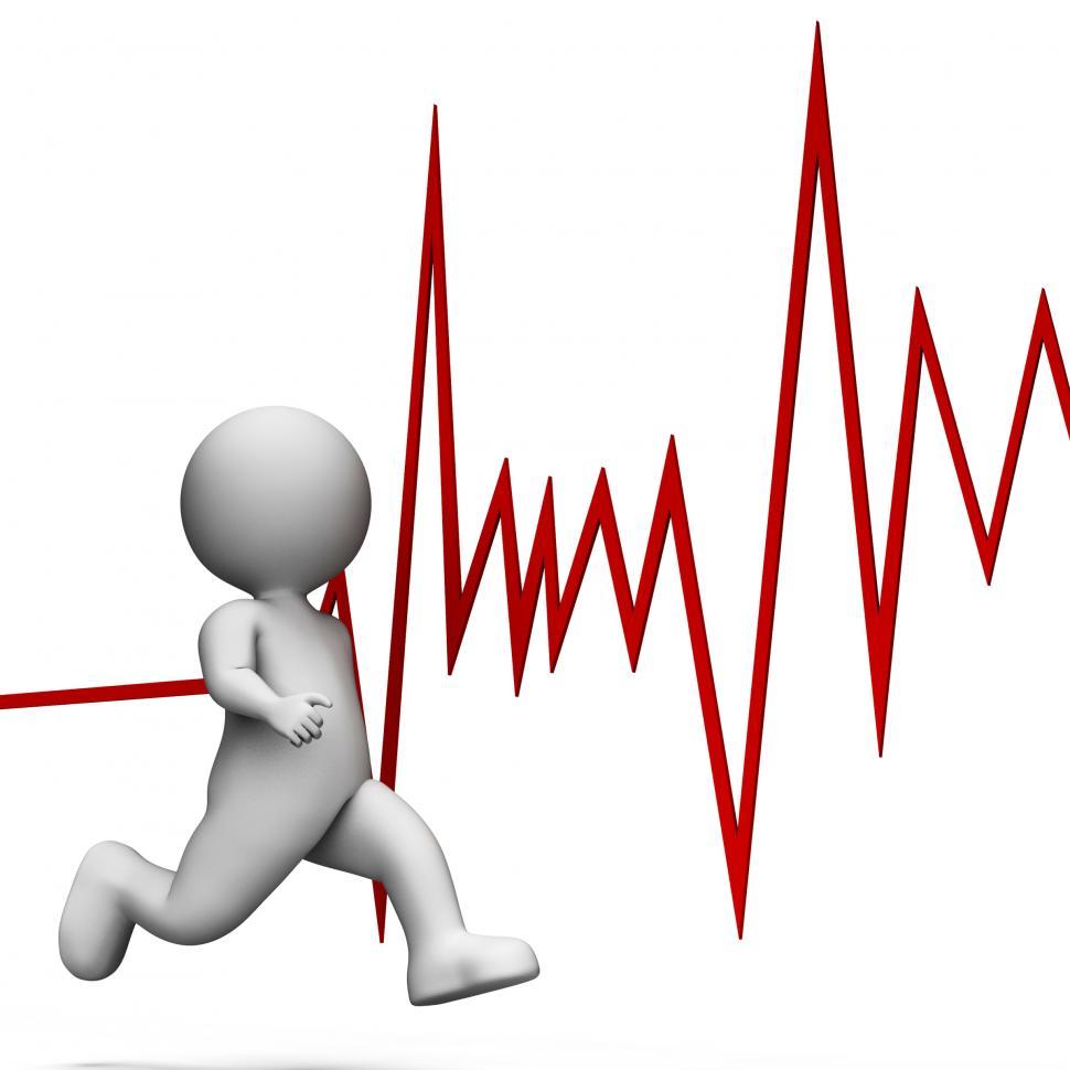 Free Stock Photo of Health Heartbeat Represents Wellness Sprint And ...