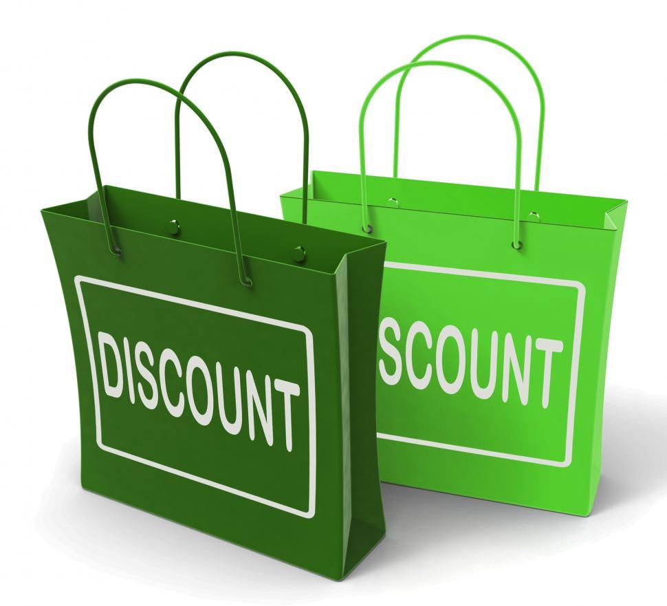 Free Stock Photo of Discount Bags Show Bargains and Markdown Products ...