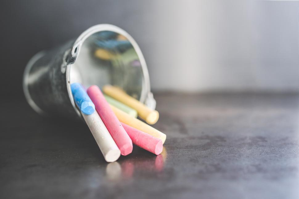 Free Stock Photo of Bucket Toy chalk colored kids | Download Free ...