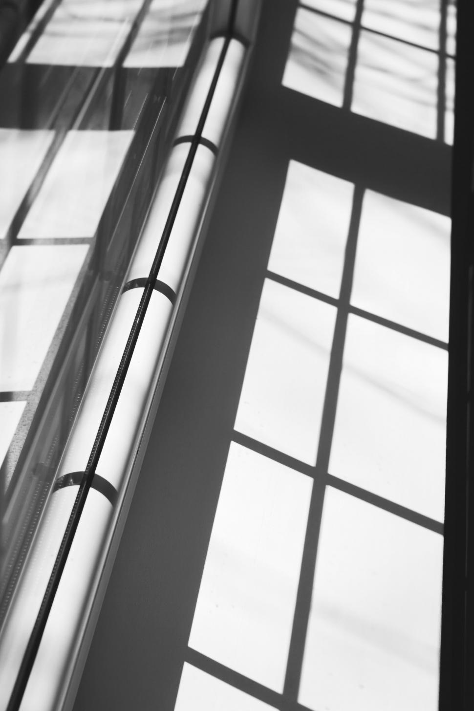 Free Stock Photo of Windows and Blinds in Monochrome | Download Free ...
