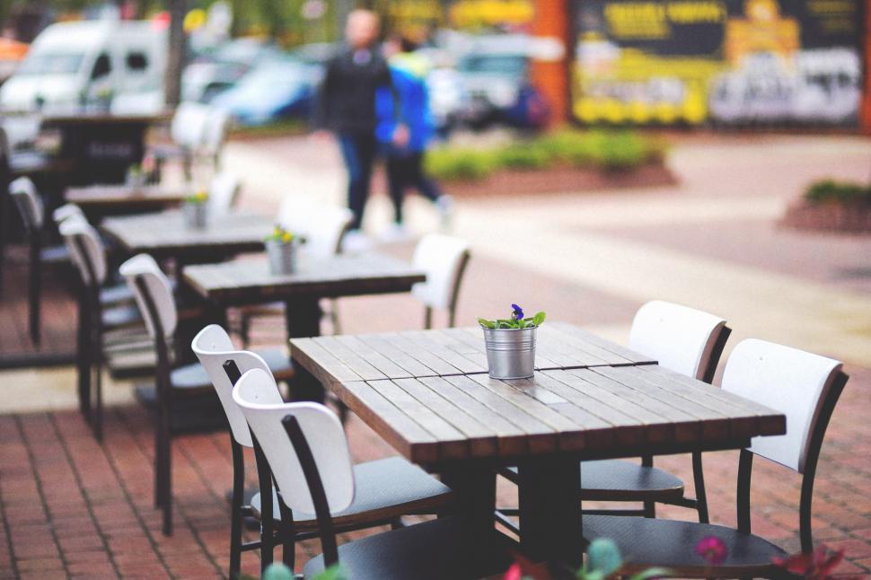 Free Stock Photo of Cafe Chair Restaurant Street View chairs city ...