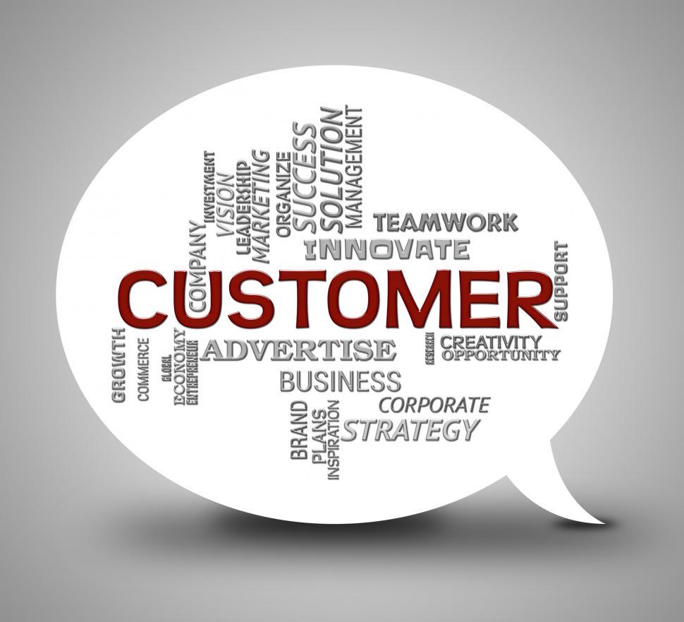 Free Stock Photo of Customers Online Means Internet Shoppers 3d ...