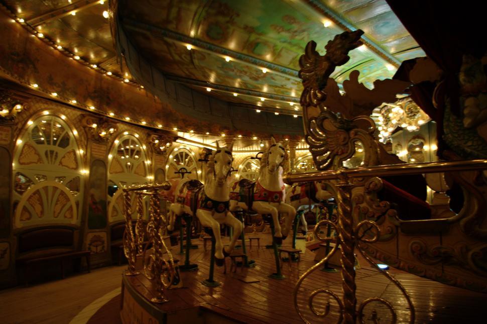 Free Stock Photo of Carousel With Many People Riding | Download Free ...