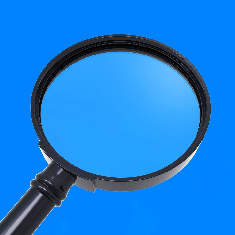 Free Stock Photo of Magnifying Glass Shows Zoom Or Search | Download ...