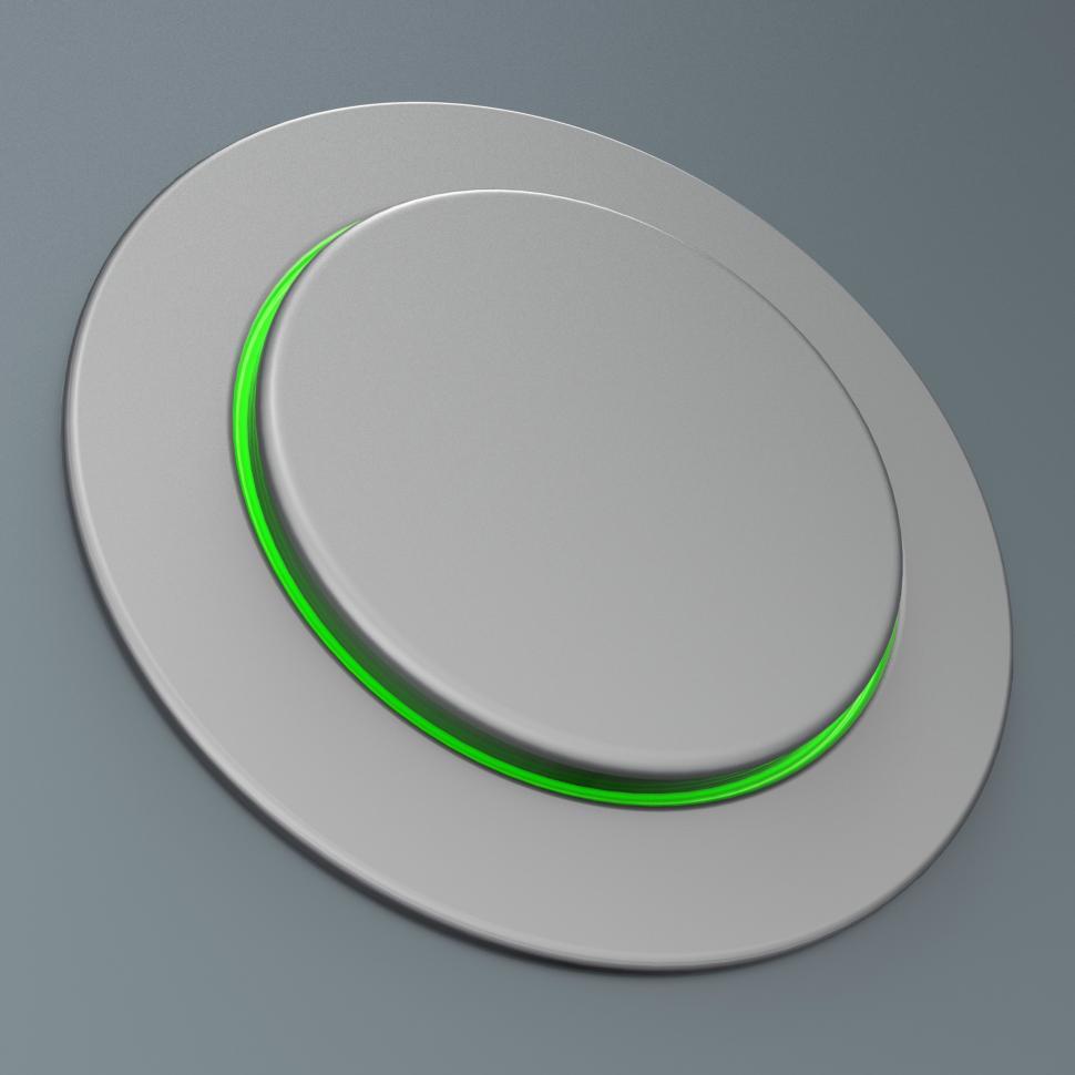 Free Stock Photo of Blank Push Button Or Switch Shows Copyspace ...