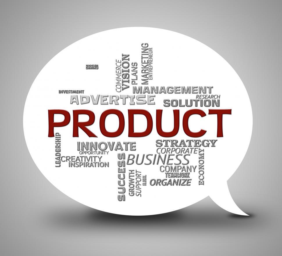 Free Stock Photo of Product Bubble Represents Retail Stocks And Goods ...