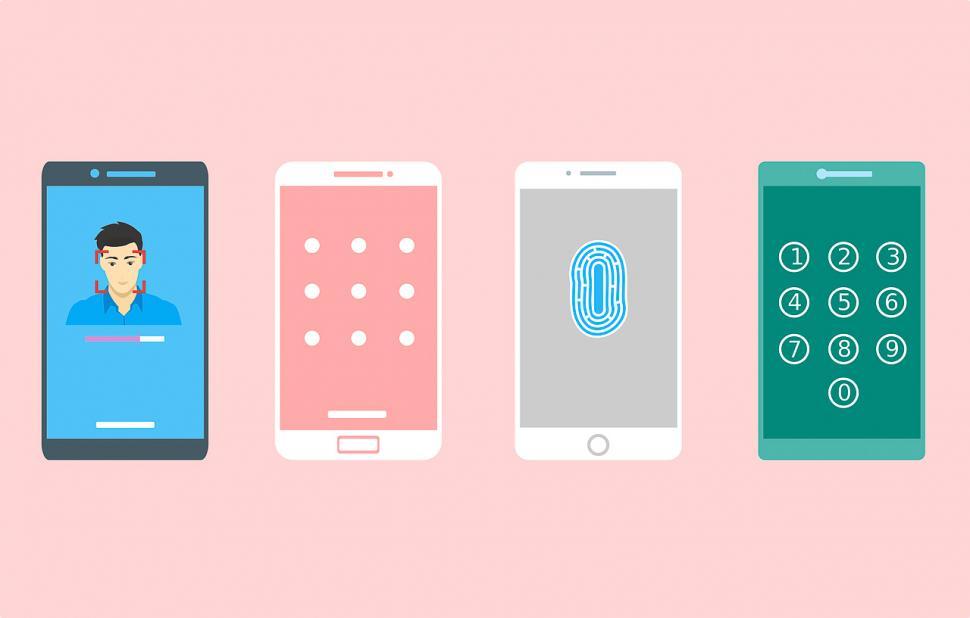 Free Stock Photo of Biometric identification on cell phones | Download ...