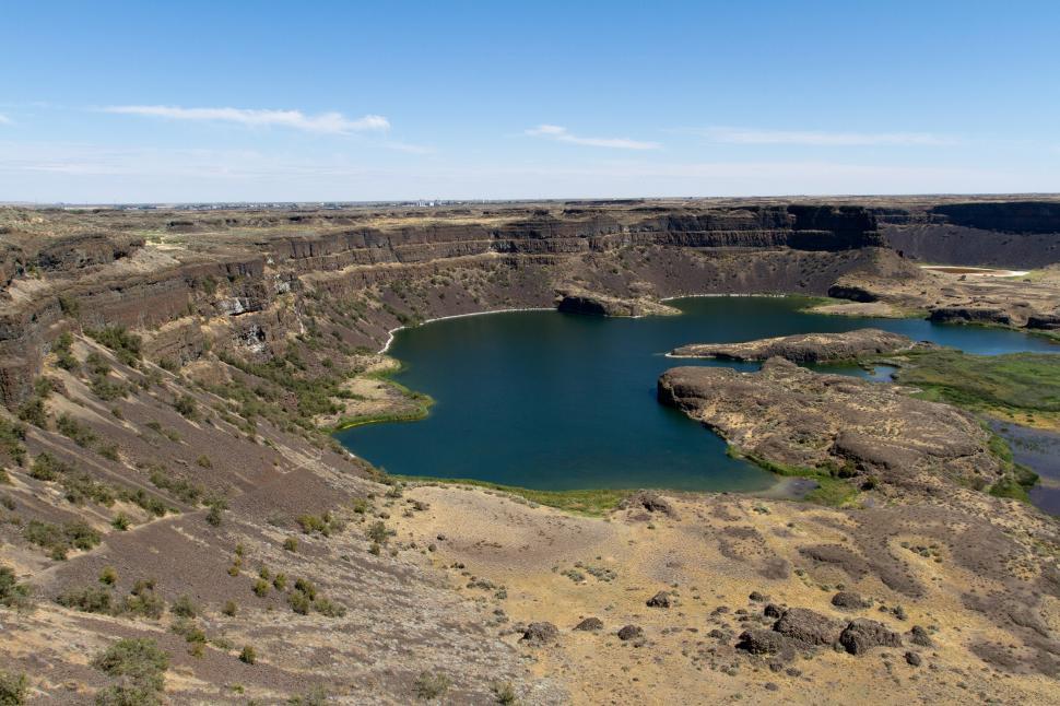 Free Stock Photo of Dry Falls | Download Free Images and Free Illustrations
