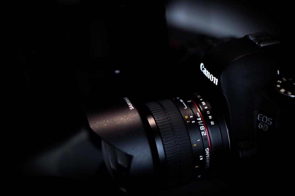 Free Stock Photo of Close Up of Camera in the Dark | Download Free ...
