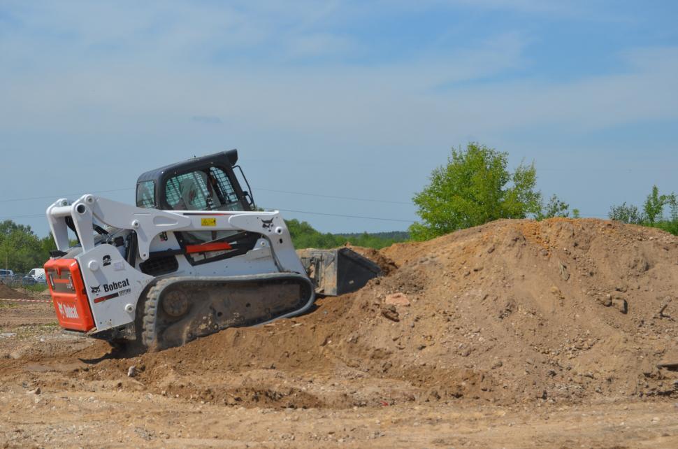 Free Stock Photo of Bulldozer Digging Through Pile of Dirt | Download ...