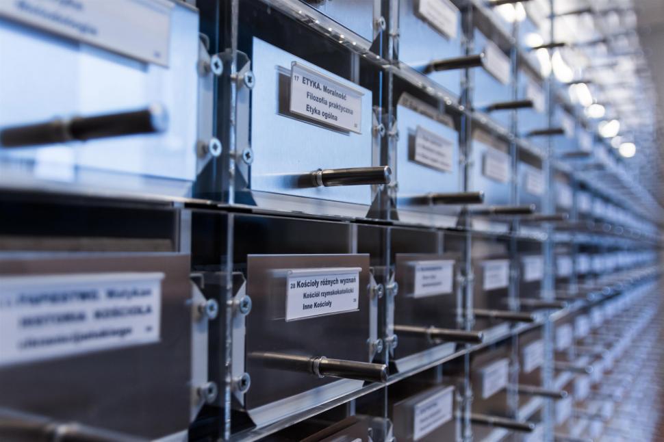 Free Stock Photo of Organized Stack of File Cabinets With Labels ...