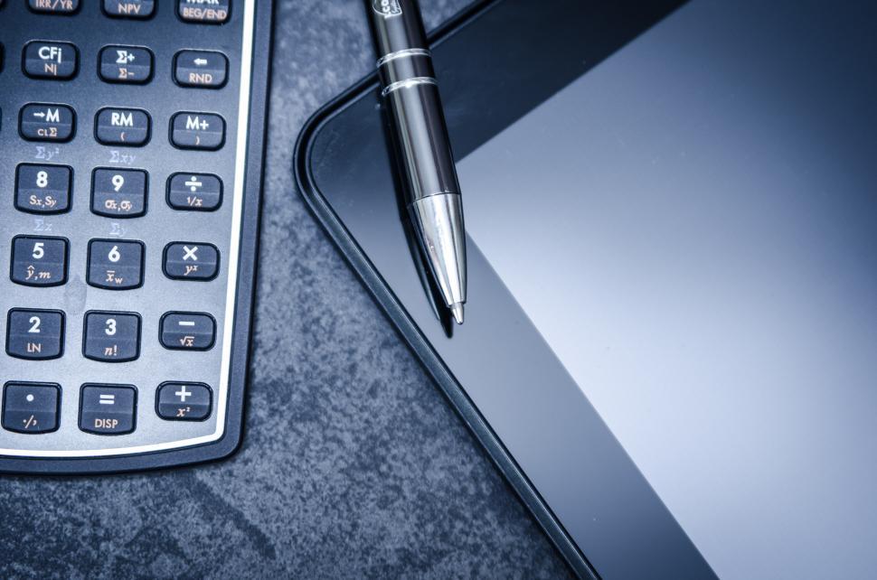 Free Stock Photo of Calculator and Pen on Table | Download Free Images ...