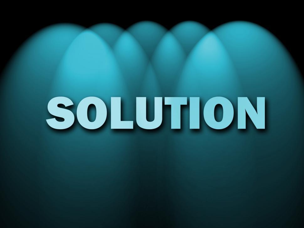 Free Stock Photo of Solution Words Shows Achievement Resolution Solving ...