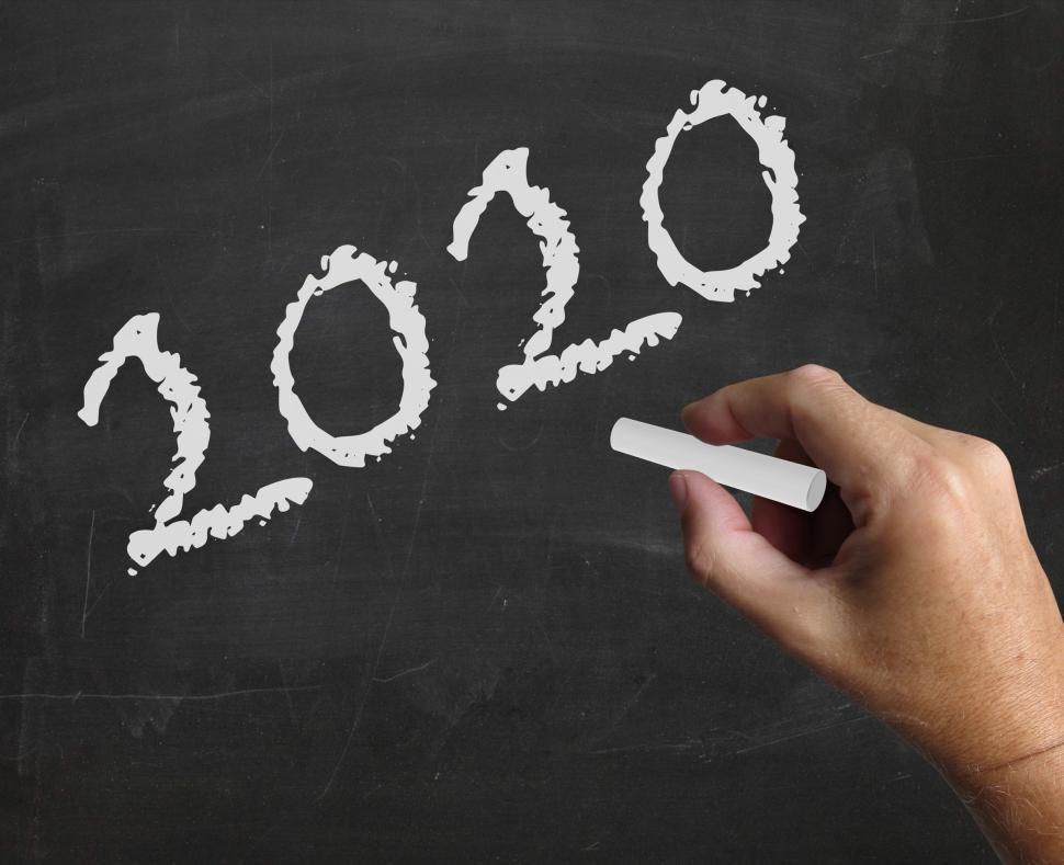 Free Stock Photo of Two Thosand Twenty Indicates Happy New Year And ...