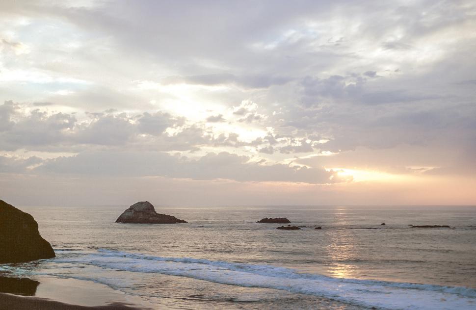 Free Stock Photo of View of Pale Sunset | Download Free Images and Free Illustrations