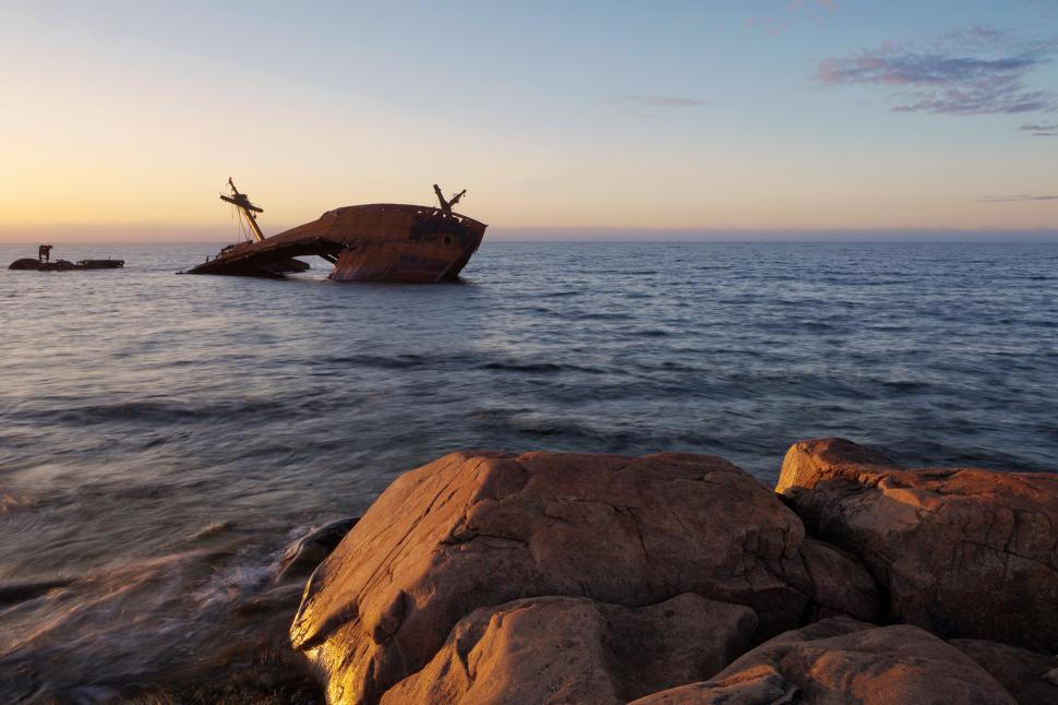 Free Stock Photo of Shipwreck with rocks | Download Free Images and ...