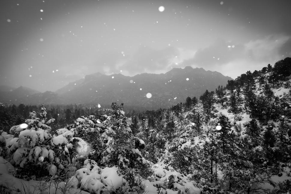 Free Stock Photo of Moody - Snow on the mountain | Download Free Images ...