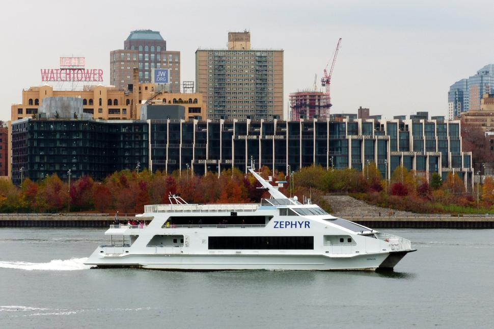 Free Stock Photo of Brooklyn Waterfront and Sightseeing Yacht ...