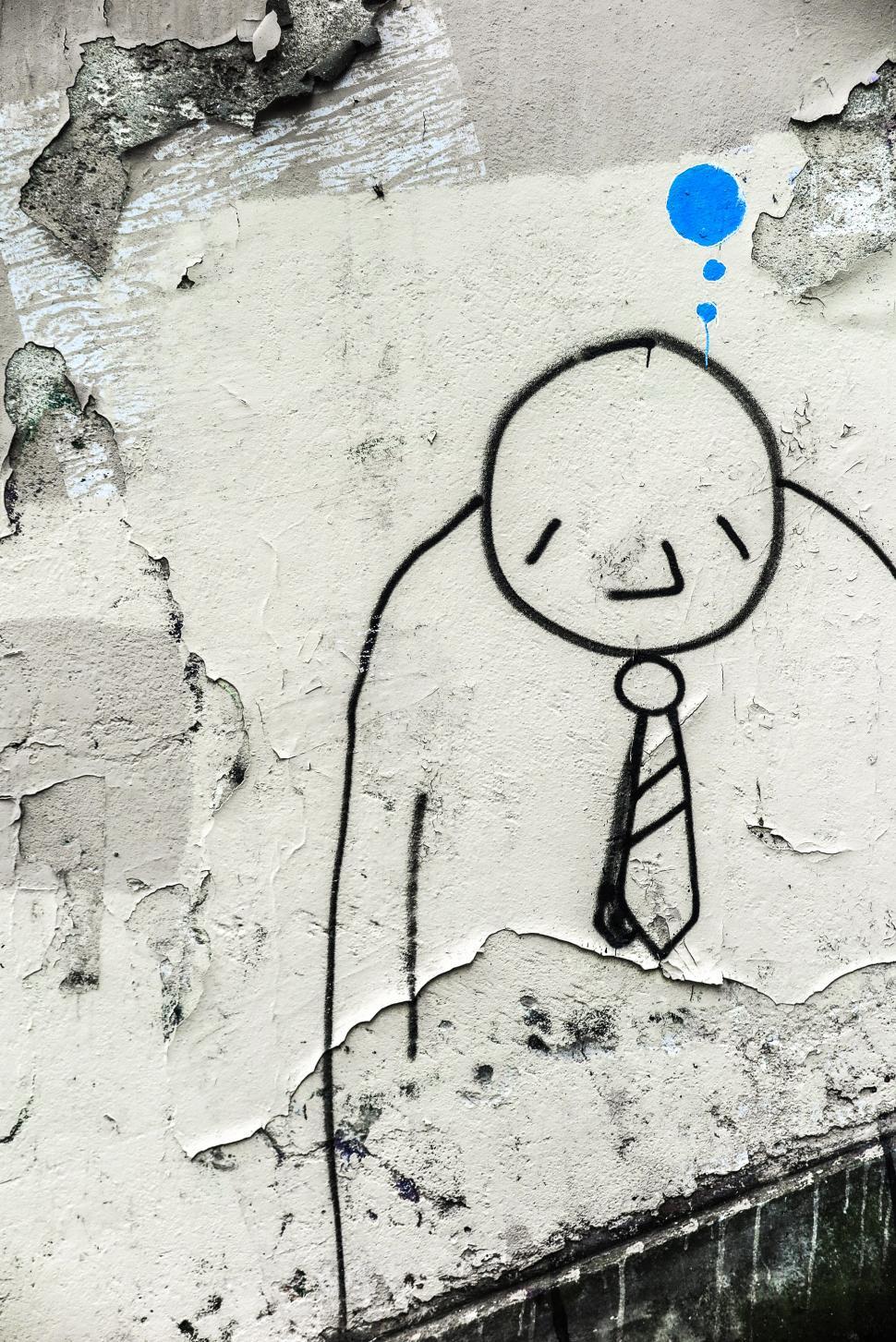 Free Stock Photo of Paris street art of cartoon man | Download Free ...