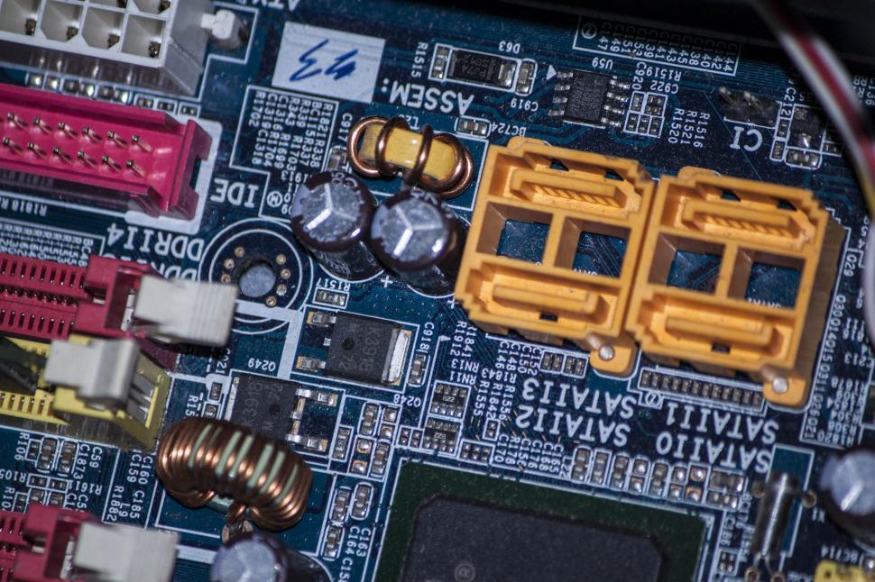 Free Stock Photo of Sata Connectors | Download Free Images and Free ...