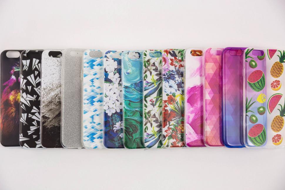 Free Stock Photo of Colorful Cellphone Cases | Download Free Images and ...