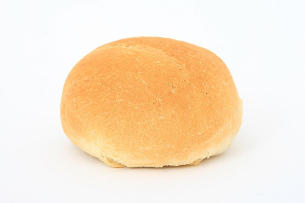 Free Stock Photo of Close-Up of a Bun on White Background | Download ...