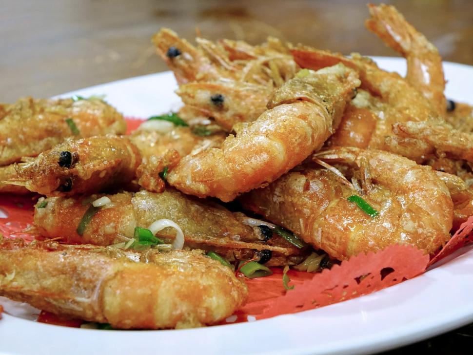 Free Stock Photo of Fried Chinese Prawns | Download Free Images and ...