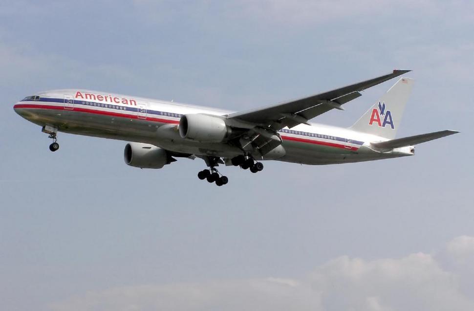 Free Stock Photo of American Airlines Plane Flying in the Sky ...